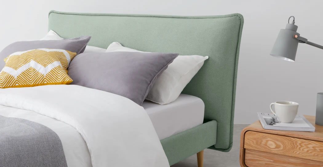 Cama Piper - Tejido Verde | YoloDecoro