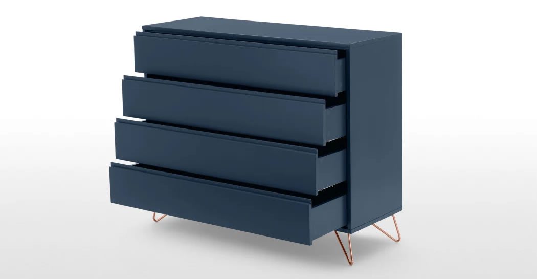 Cómoda Elona - Azul Oscuro | YoloDecoro