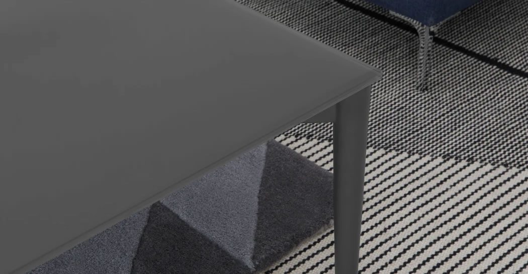 Mesa de Centro Grande Rectangular Tandil - Gris | YoloDecoro