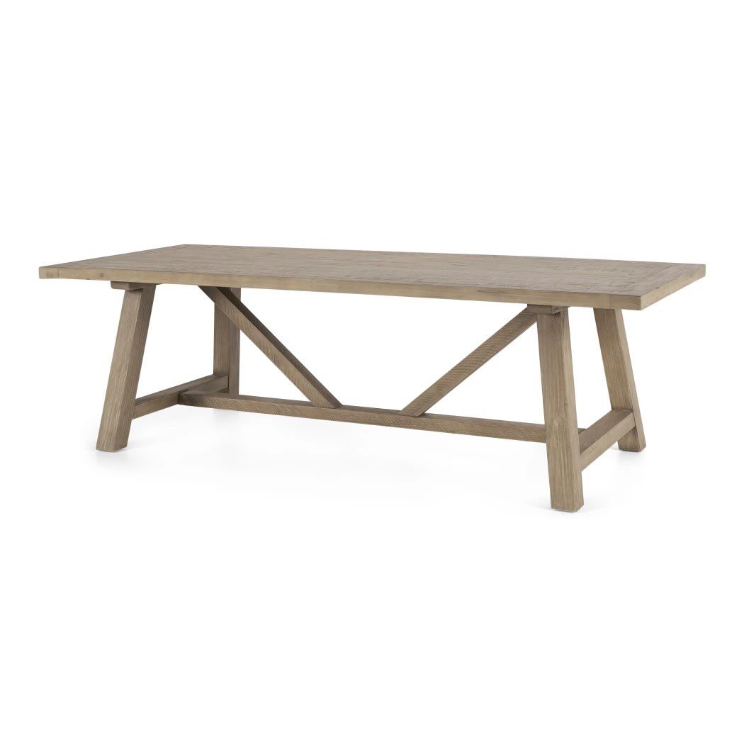 Mesa de Comedor Extra Grande Iona - Madera de Pino | YoloDecoro