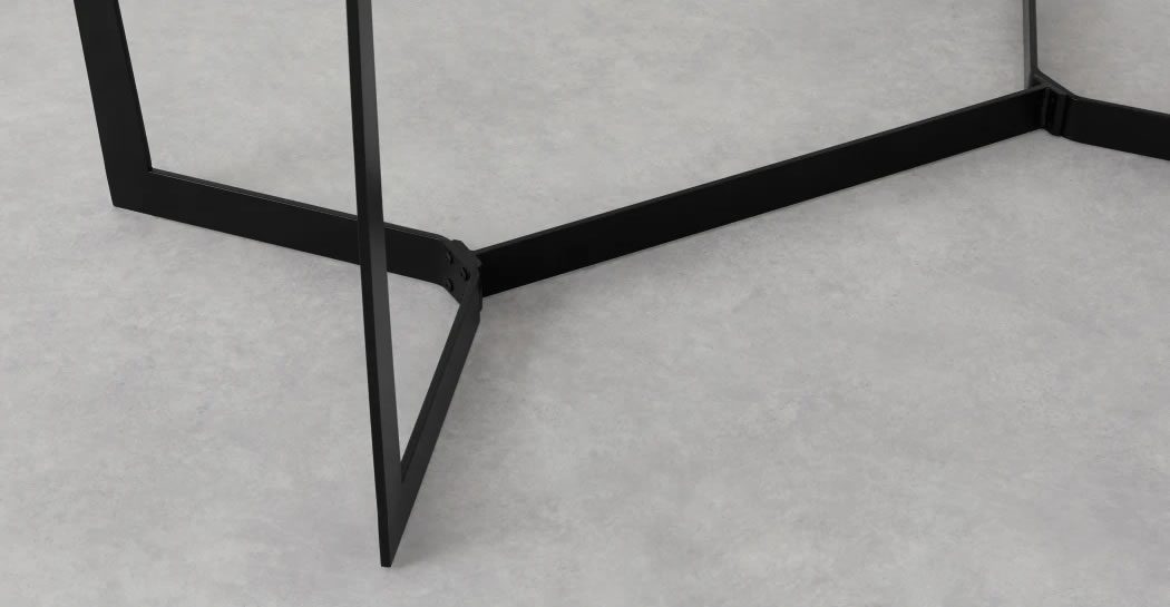 Mesa de Comedor Jaxta - Brillo Gris | YoloDecoro