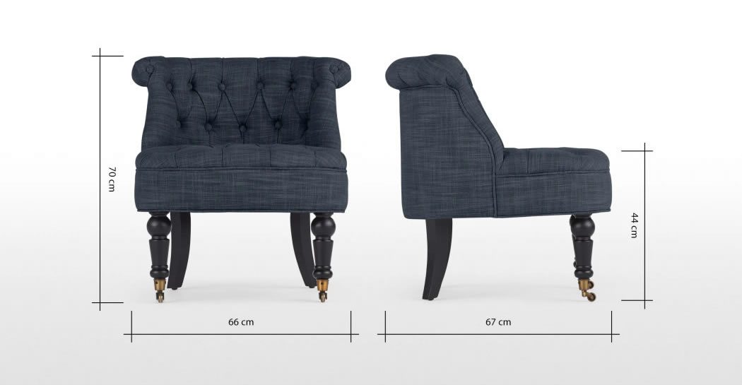 Butaca Bouji - Azul Atlántico | YoloDecoro