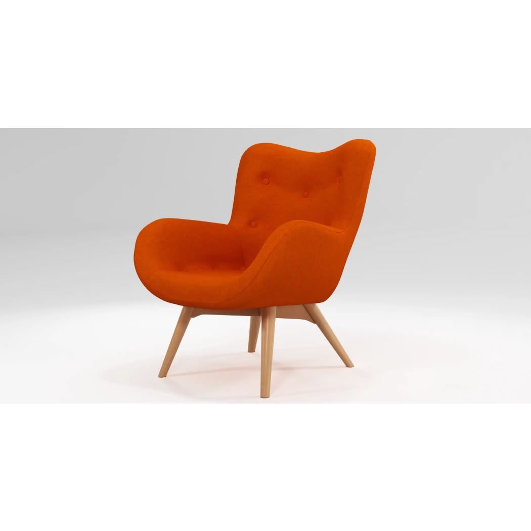 Butaca Doris - Naranja | YoloDecoro