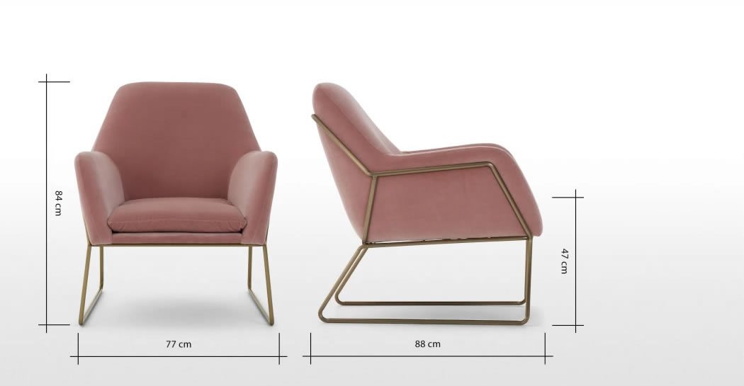 Butaca Frame - Rosa Palo | YoloDecoro