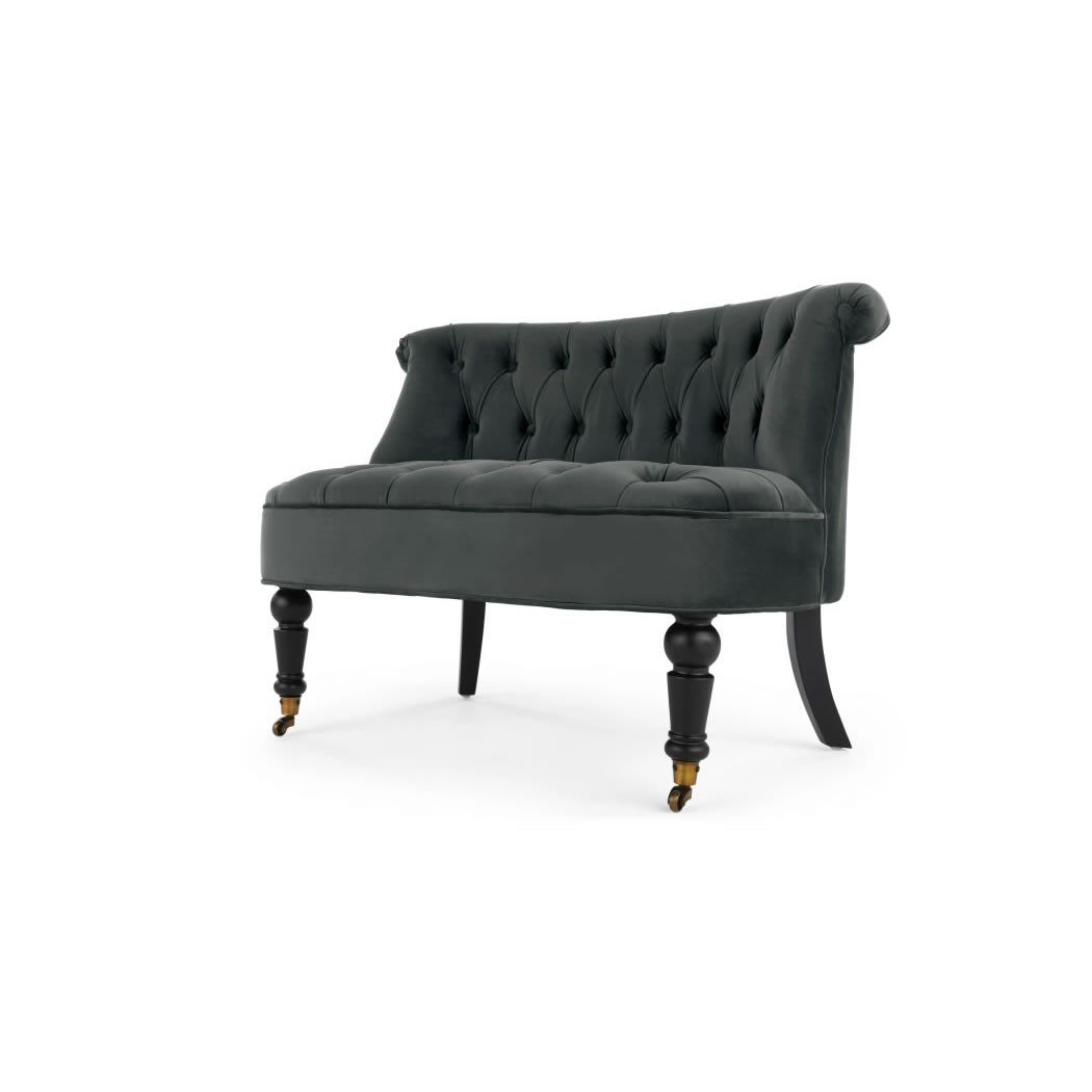 Butaca para 2 Bouji - Gris Medianoche | YoloDecoro