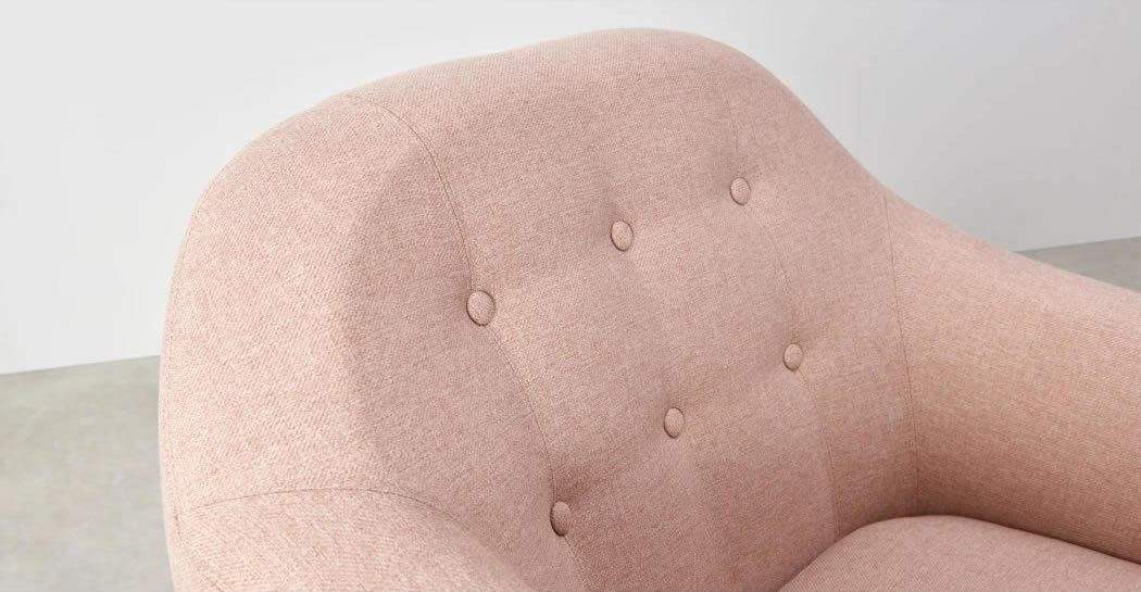 Sillón Ritchie - Rosa - YoloDecoro