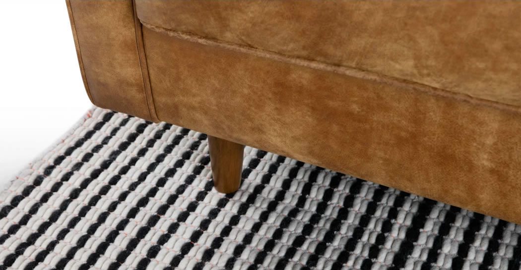 Sofá de 3 Cuerpos Dallas - Cuero Canela | YoloDecoro