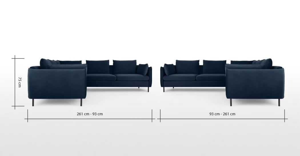 Seccional Vento - Azul Zafiro | YoloDecoro