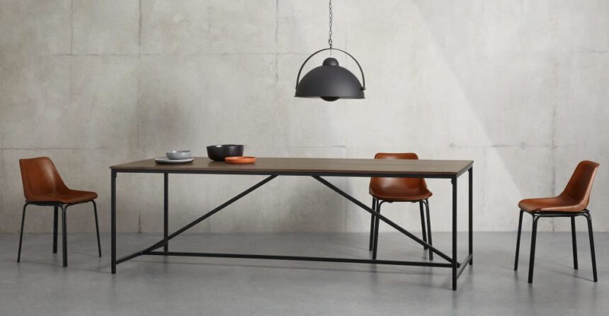 Mesa de Comedor Extra Grande Lomond - Madera de Mango | YoloDecoro