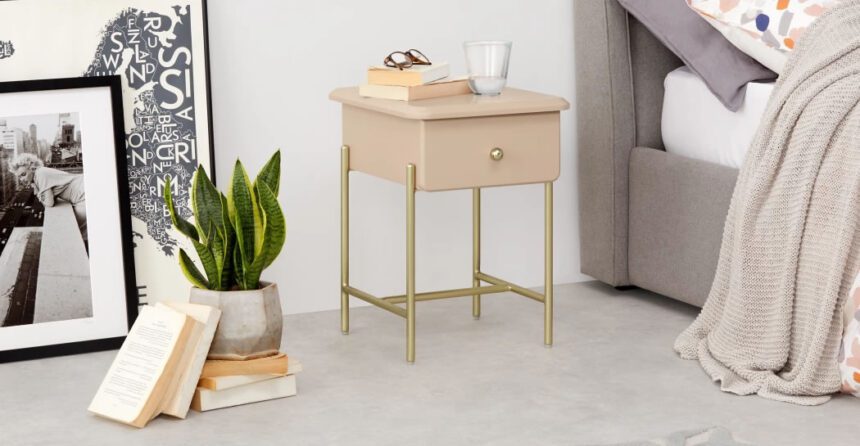 Mesa de noche Maddie - Rosa | YoloDecoro