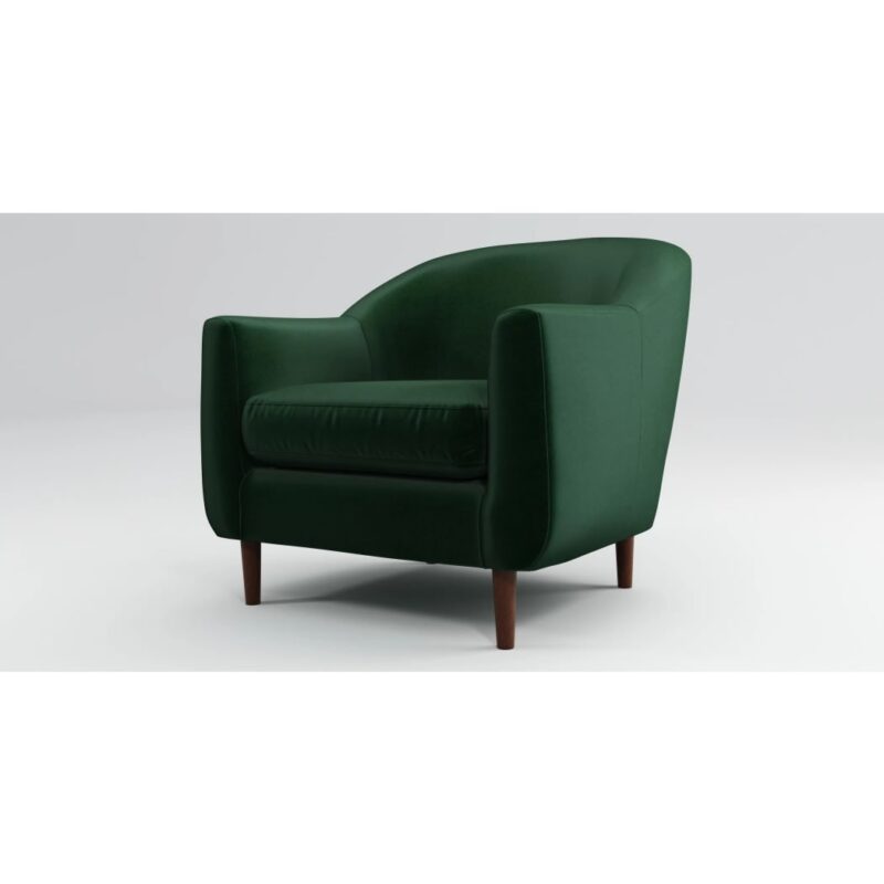 Butaca Tubby - Verde Botella | YoloDecoro